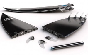 C2 Collapsible Carbon Fiber Surfboard | Carbon Fiber Gear