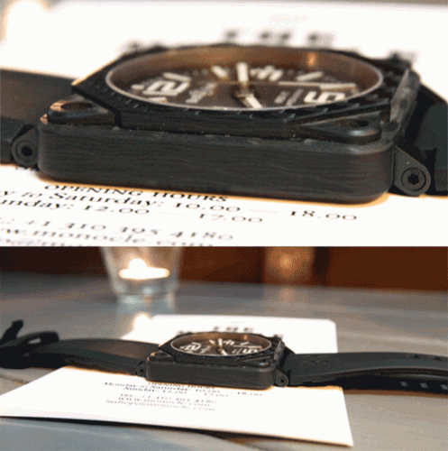 The New Bell & Ross 01-92 Compressed Carbon Fiber Watch | Carbon Fiber Gear