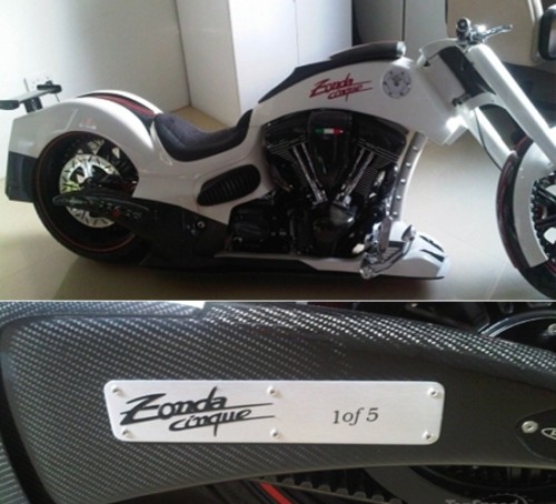 Rumor? Top Secret Pagani Zonda Cinque Motorcycle to be Released | Carbon Fiber Gear